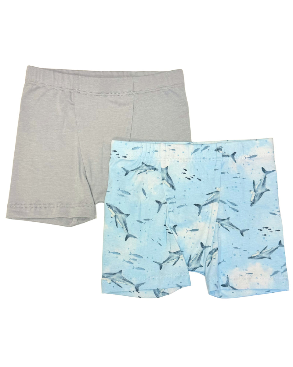 Shark 2-Pk Boxer / Size S (4-5) – ESME