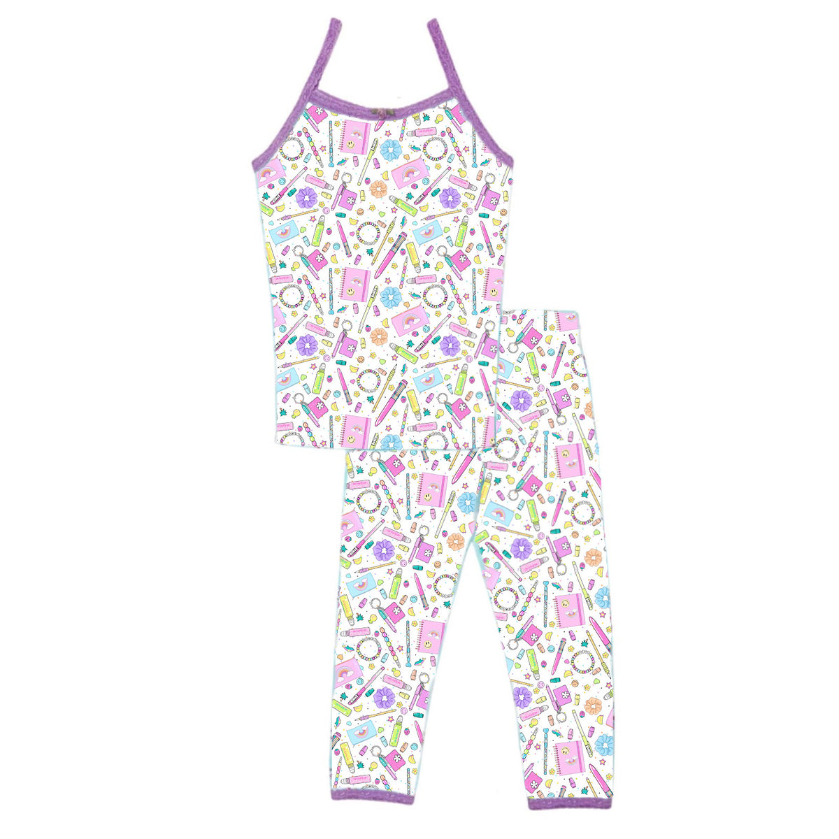 SKETCH CAMI & CROP LEGGING SET – ESME
